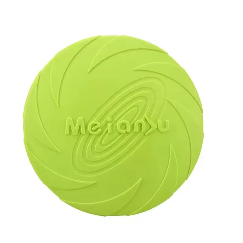 Летающий диск для собак из TPR L(22CM), Green