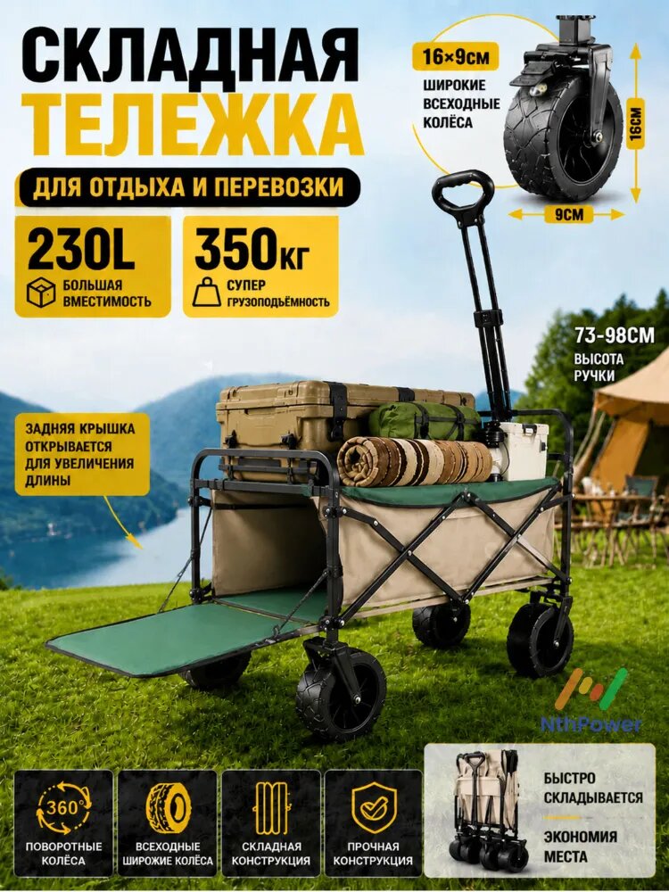 Тележка складная