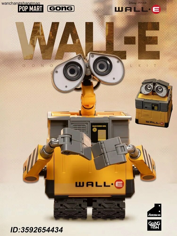 Конструктор WALL-E из мультфильма Робот-сказка, сборная модель, коллекционная игрушка