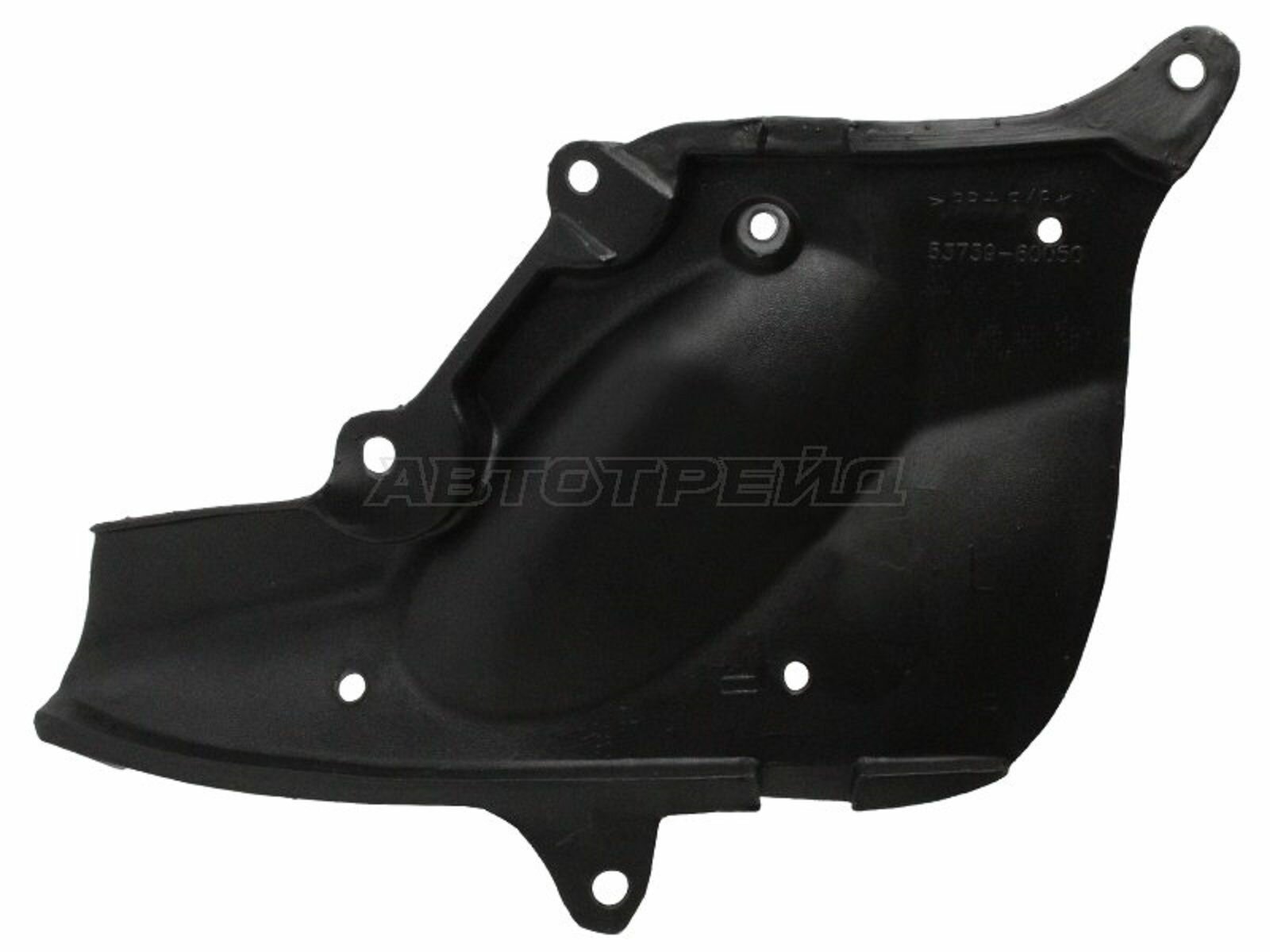 Защита арки Toyota Land Cruiser (J200) 07-21 / Lexus LX 07-15 (Сзади/ Слева)