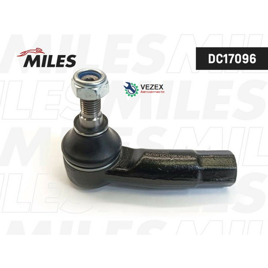 MILES DC17096 Наконечник рулевой тяги VAG PASSAT/GOLF V/TOURAN/CADDY/TIGUAN/A3/OCTAVIA 04- левый (TRW JTE1054) DC17096