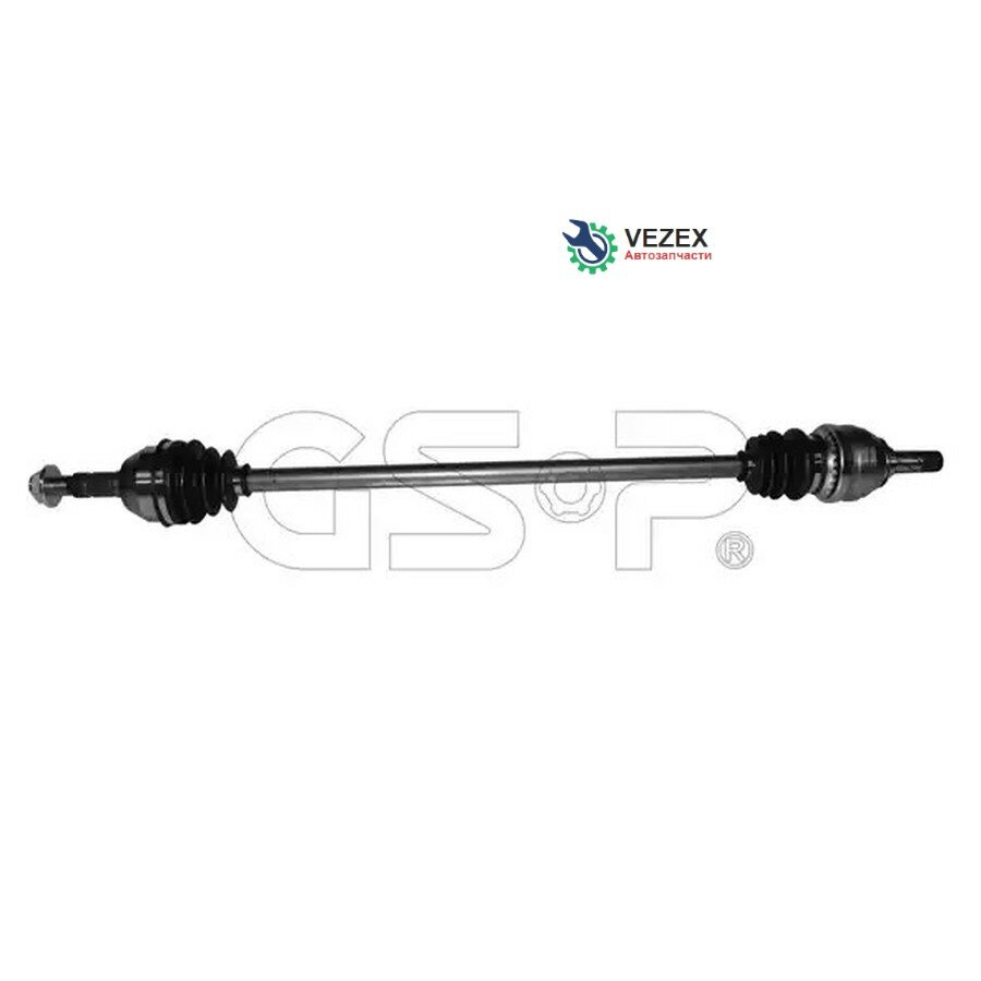 GSP 244030 привод правый! 952mm \ Opel Astra H/Zafira 1.4/1.6 04>