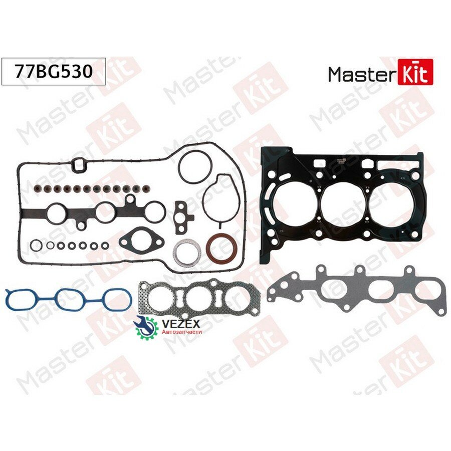 MASTERKIT 77BG530 Комплект прокладок ГБЦ