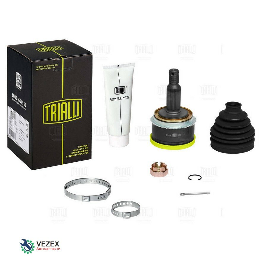 TRIALLI GO1109 ШРУС наружный Mitsubishi Pajero 99- 3.0/3.2 AT/F/MT GO1109