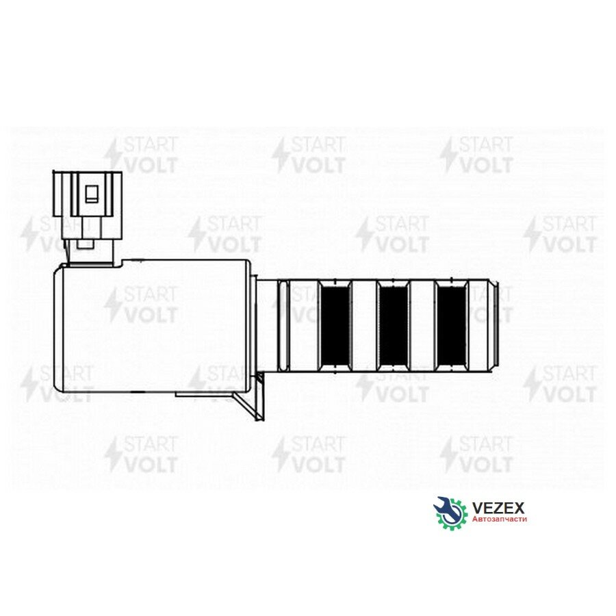 STARTVOLT SVC0302 Клапан эл. рег. фаз ГРМ для а. м Dodge Ram 08- 5.7i впуск. SVC 0302