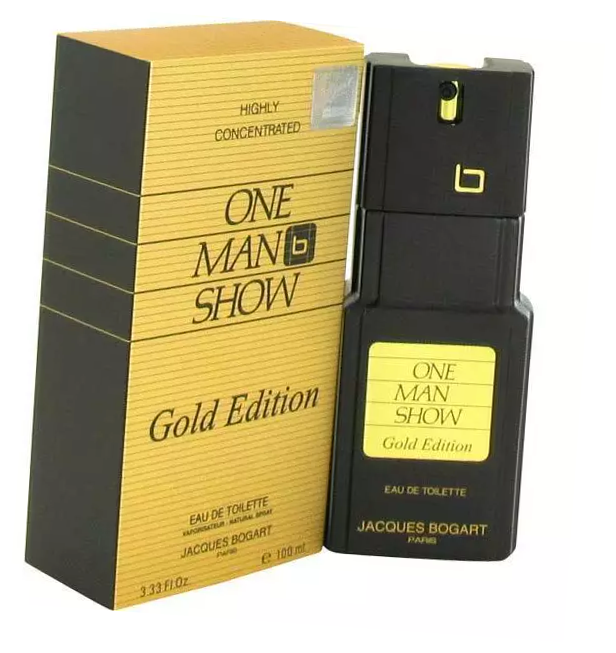 Туалетная вода Jacques Bogart One Man Show Gold Edition мужская 100 мл - Ван Мен Шоу, Золотое Издание