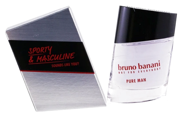 Eau de toilette Bruno Banani Pure Man 30 мл для мужчин / Пюр Мен