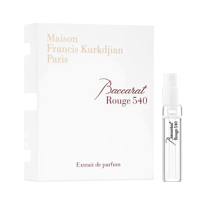 Баккара Руж 540 духи унисекс сэмпл 2 мл - Maison Francis Kurkdjian Baccarat Rouge 540 Extrait De Parfum