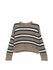 Свитер BRUNELLO CUCINELLI Striped crew-neck sweater, размер 44