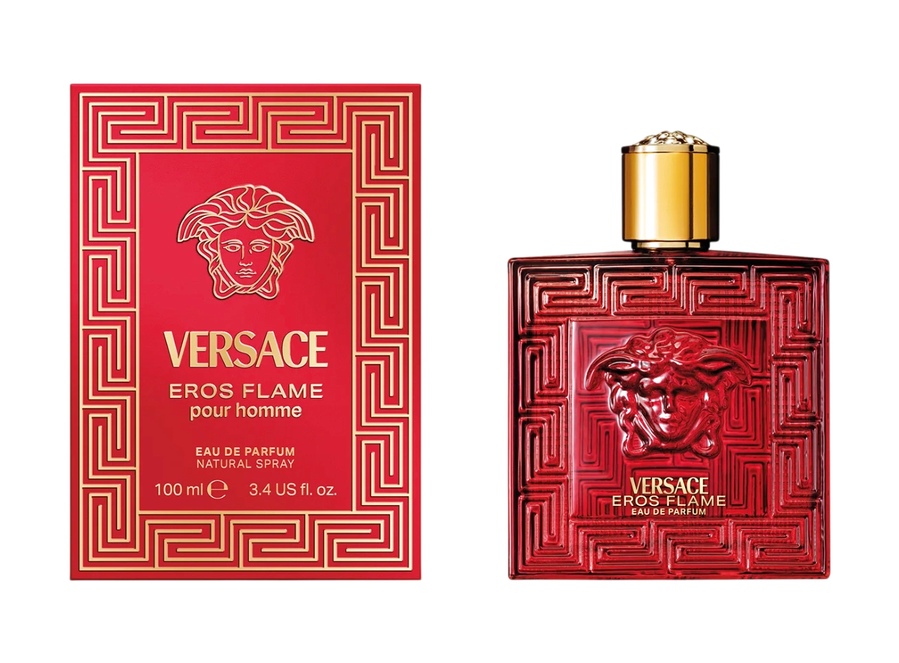 Мужская парфюмерная вода Versace Eros Flame 100 мл / Версаче Эрос Флейм