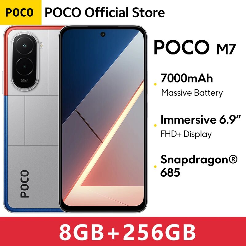 Смартфон Poco M7, 8/256ГБ, global