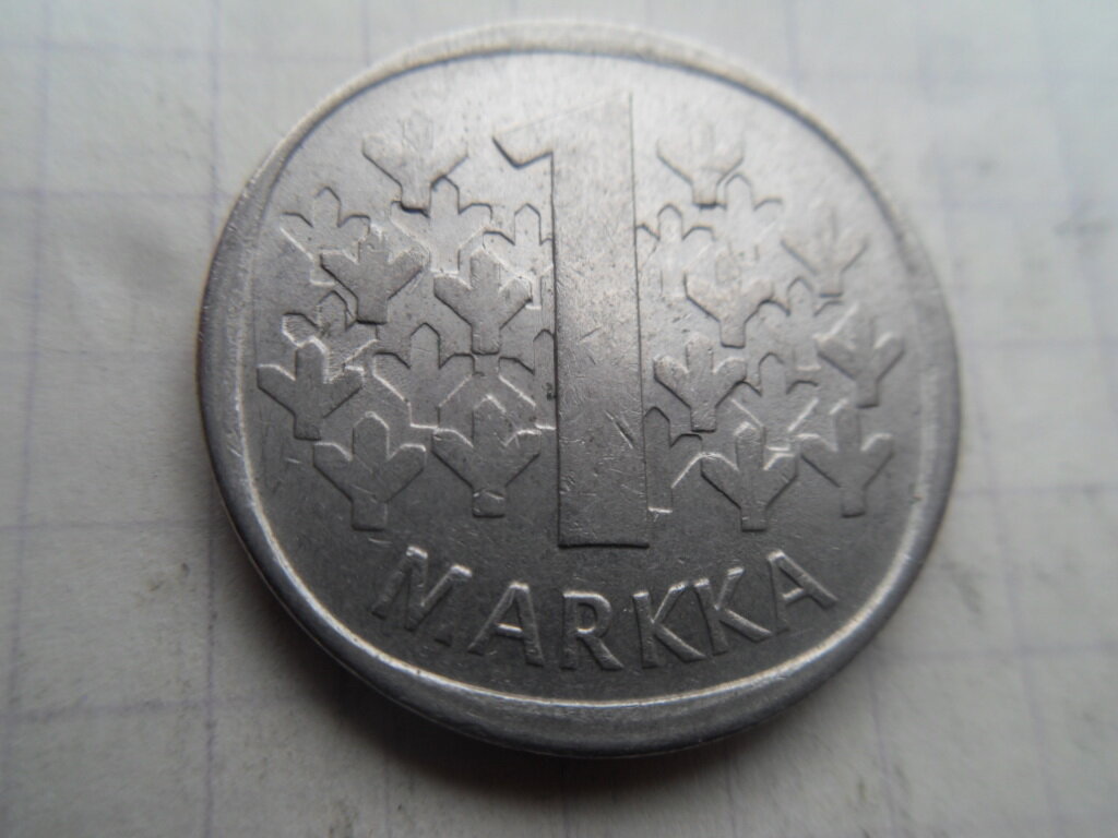 Финляндия 1 марка, 1981