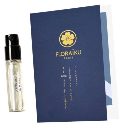 Парфюмерная вода Floraiku Golden Eyes миниатюра 1.5 мл - Флораику Голден Айс для мужчин и женщин