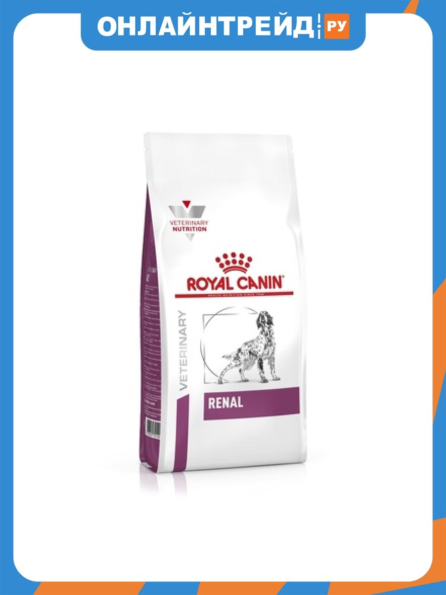 Корм сухой Royal Canin Renal RF 14 для взрослых собак с хронической почечной недостаточностью 2 кг