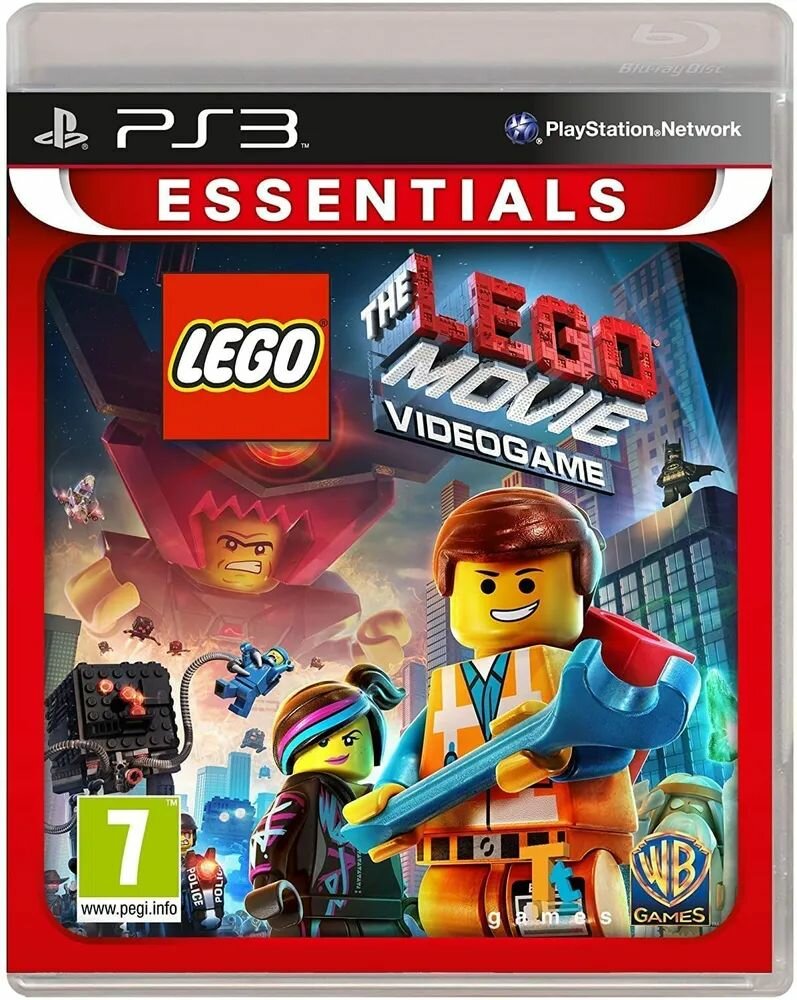 Игра по мотиву LEGO Movie: The Videogame. Издание на диске. Английская версия на ps3.