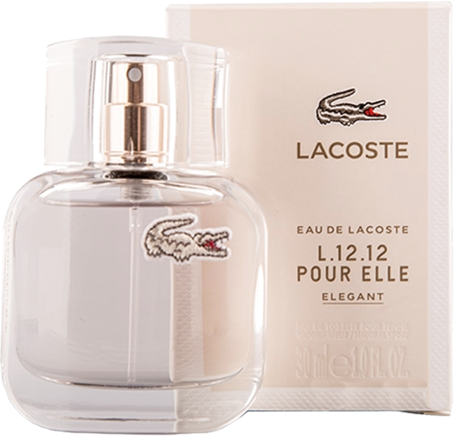 Туалетная вода Lacoste Eau De Lacoste L 12 12 Pour Elle Elegant женская 30 мл - Лакоста Пур Эль