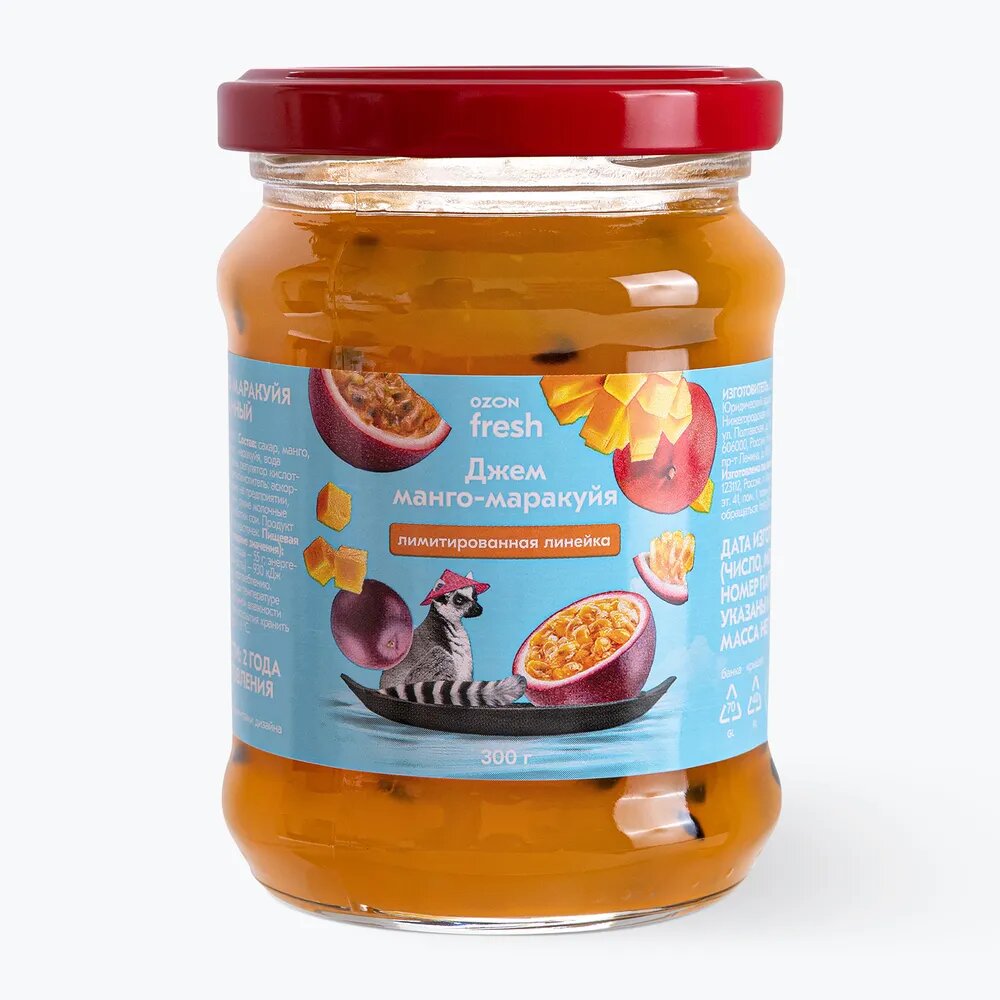 Джем Манго-Маракуйя 300 г, Ozon fresh
