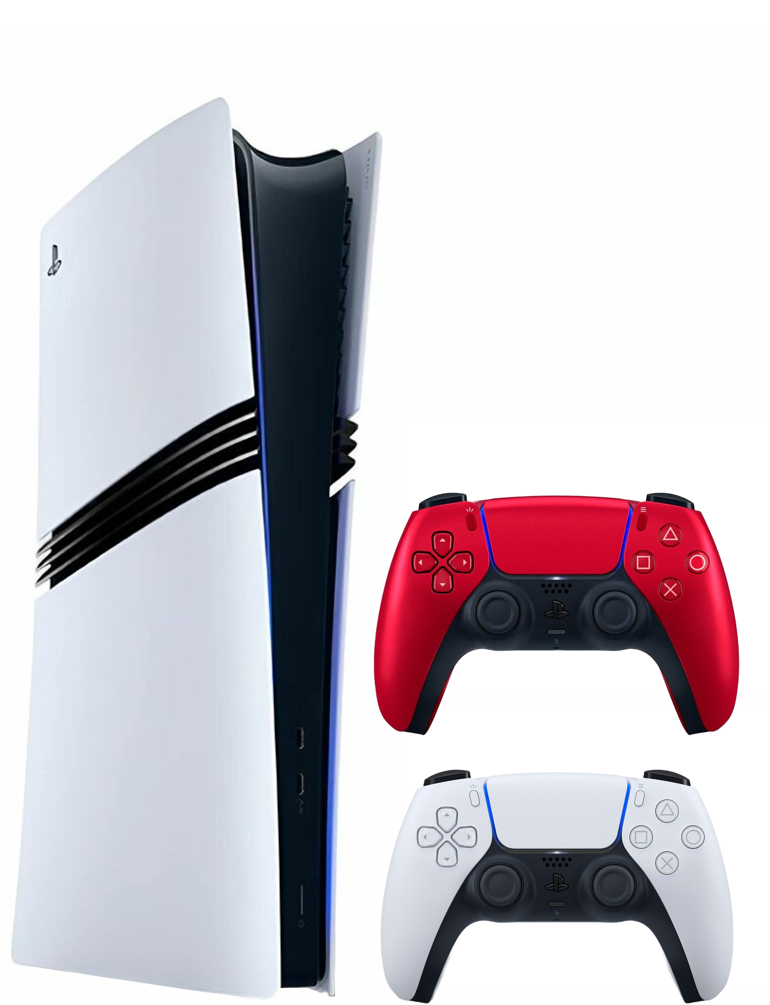 Игровая приставка Sony PS 5 Pro Digital Edition + 2-ой геймпад(volcanic red) ,2Tb SSD, 8К, Трассировка лучей
