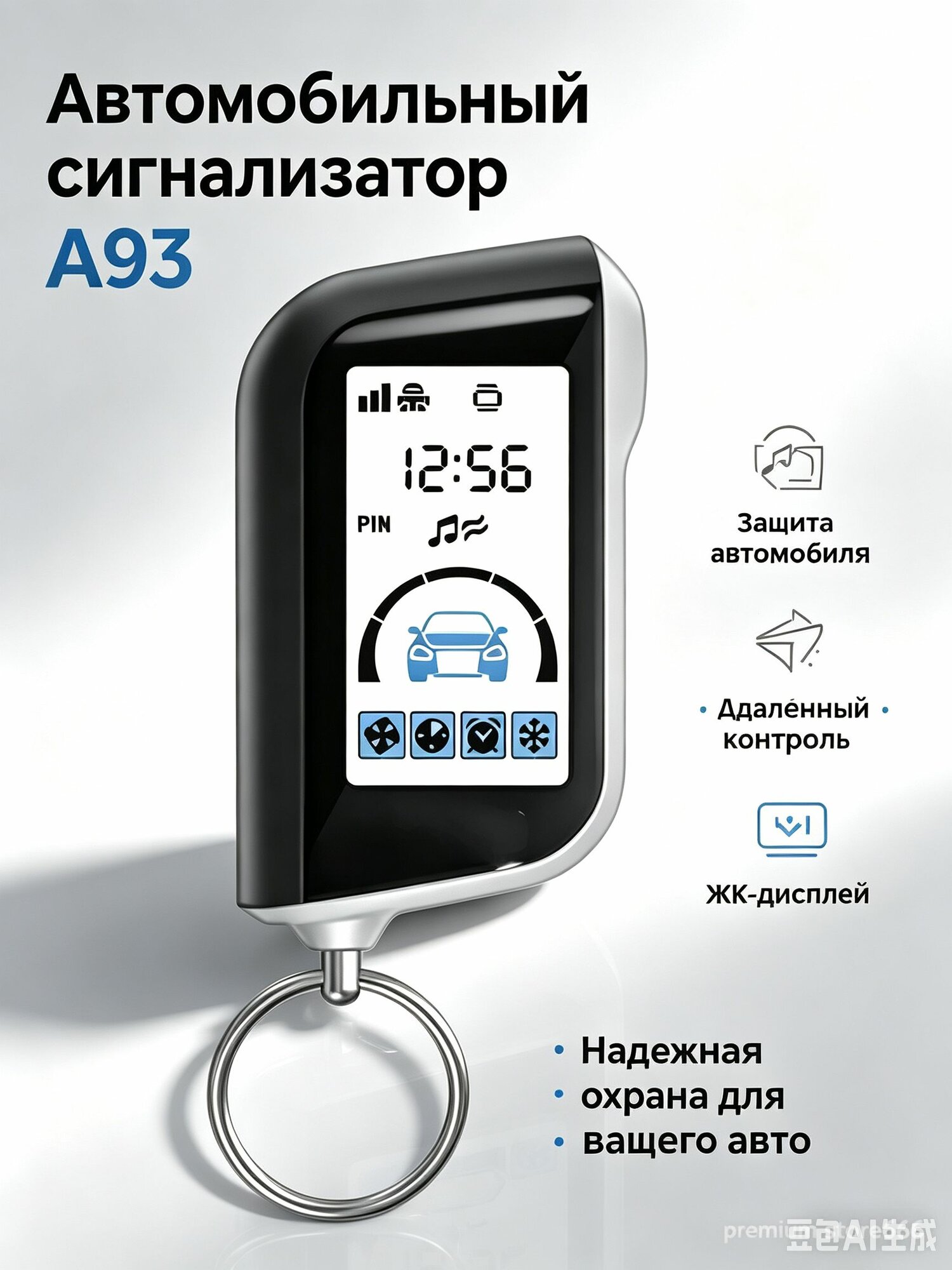 Автосигнализация, Противоугонный комплекс охранная система для автомобиля защита от угона