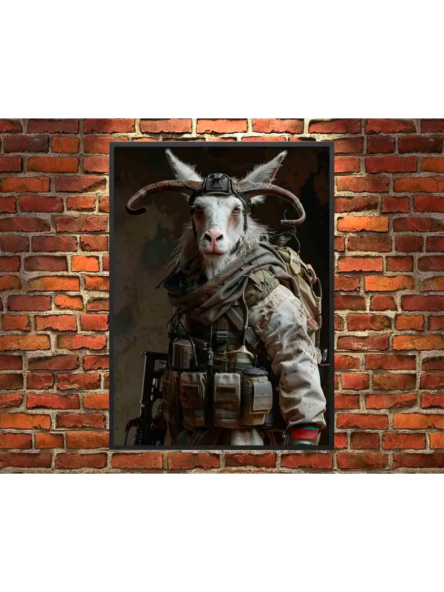 Солдат-фермер Addax 4, Плакат 30x42см