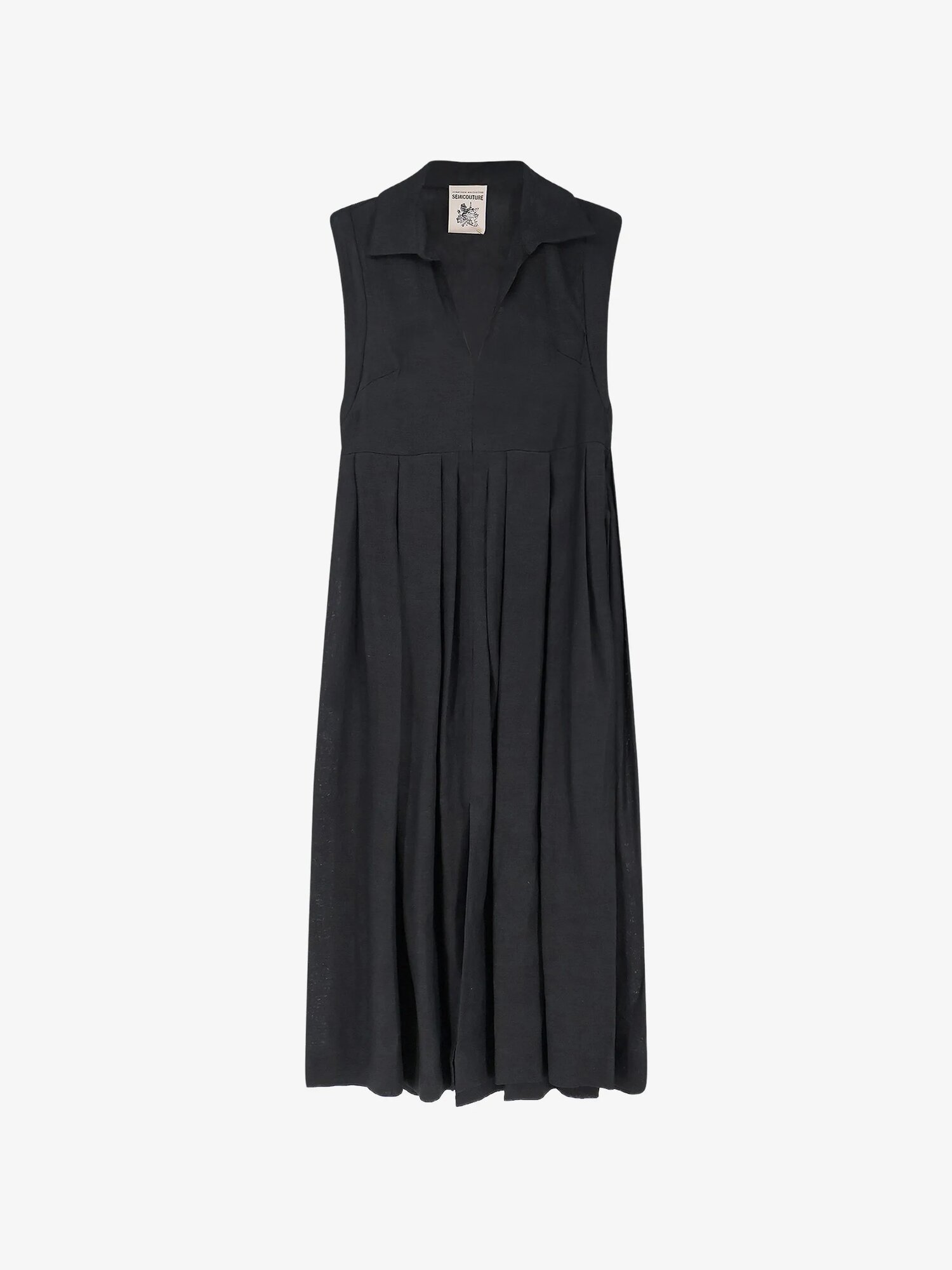 Платье SEMICOUTURE Pleated midi dress