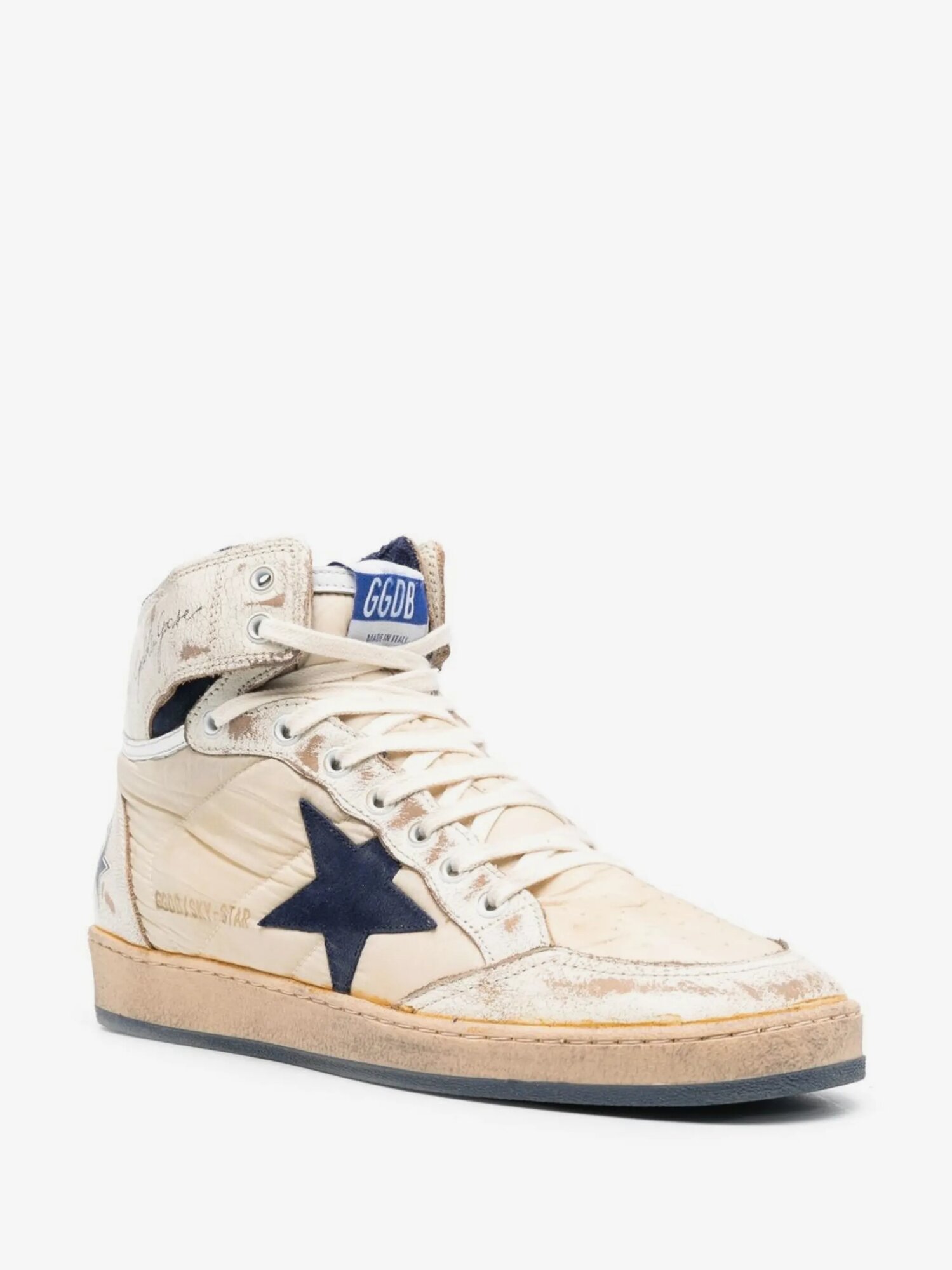 Кроссовки Golden Goose Superstar, размер 45, бежевый/белый — фото 1