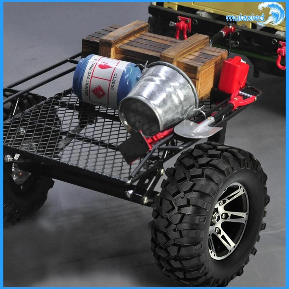 Металлический трейлер-хоппер для D90 / SCX10, долговечный и простой в установке для коллекционеров