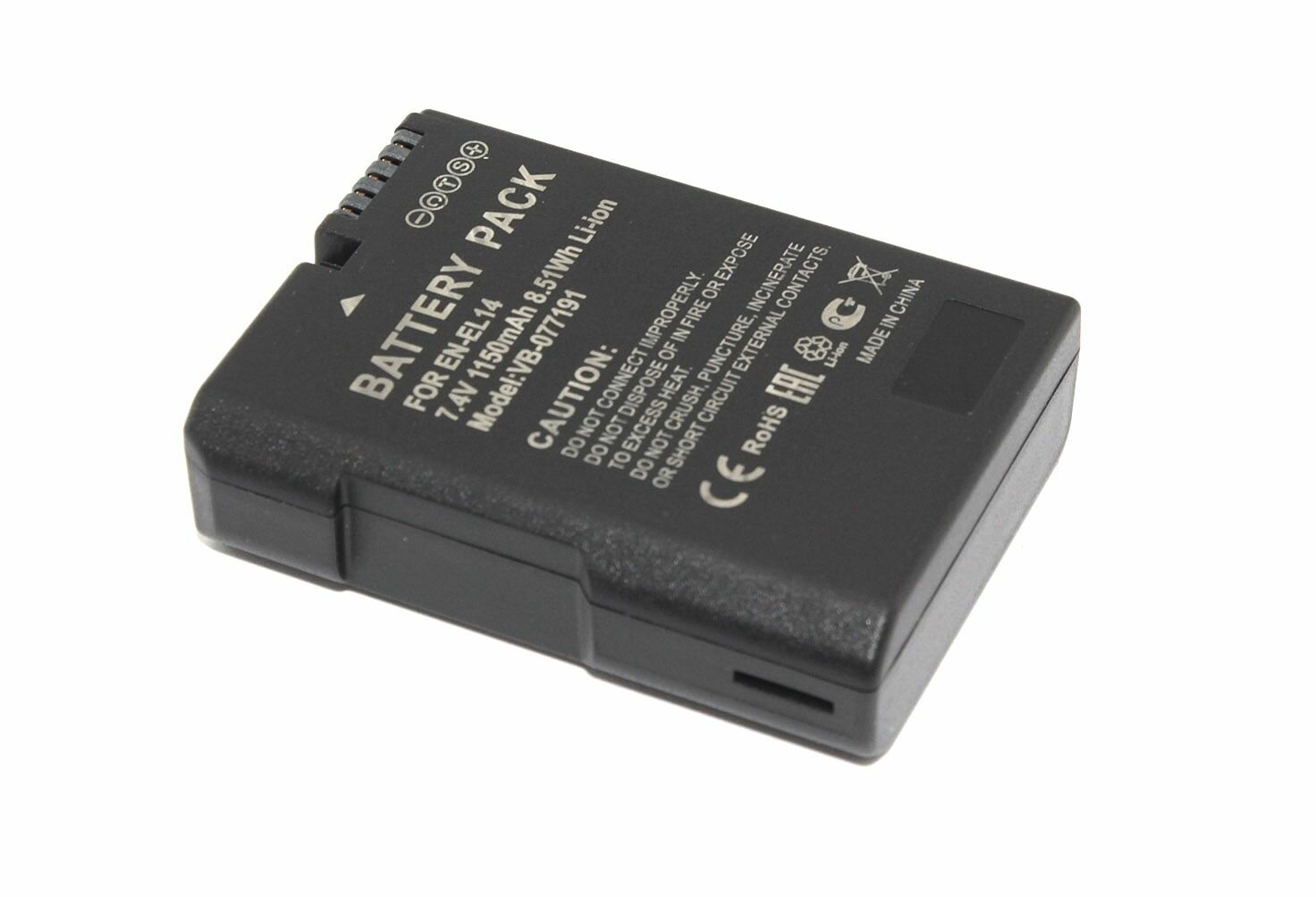 Аккумуляторная батарея для фотоаппарата Nikon Coolpix P7000 (EN-EL14) 7.4V 1150mAh Li-ion