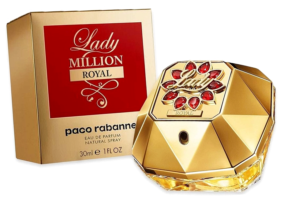 Женская туалетная парфюмерная вода Лади Миллион Роял 50 мл - Paco Rabanne Lady Million Royal