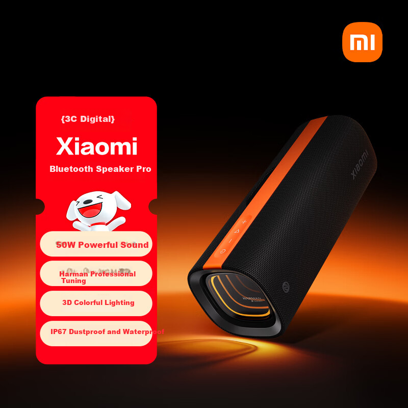 MI Xiaomi Sound Party Bluetooth Speaker Pro с настройкой Harman для уличного использования, портативный, долгий срок