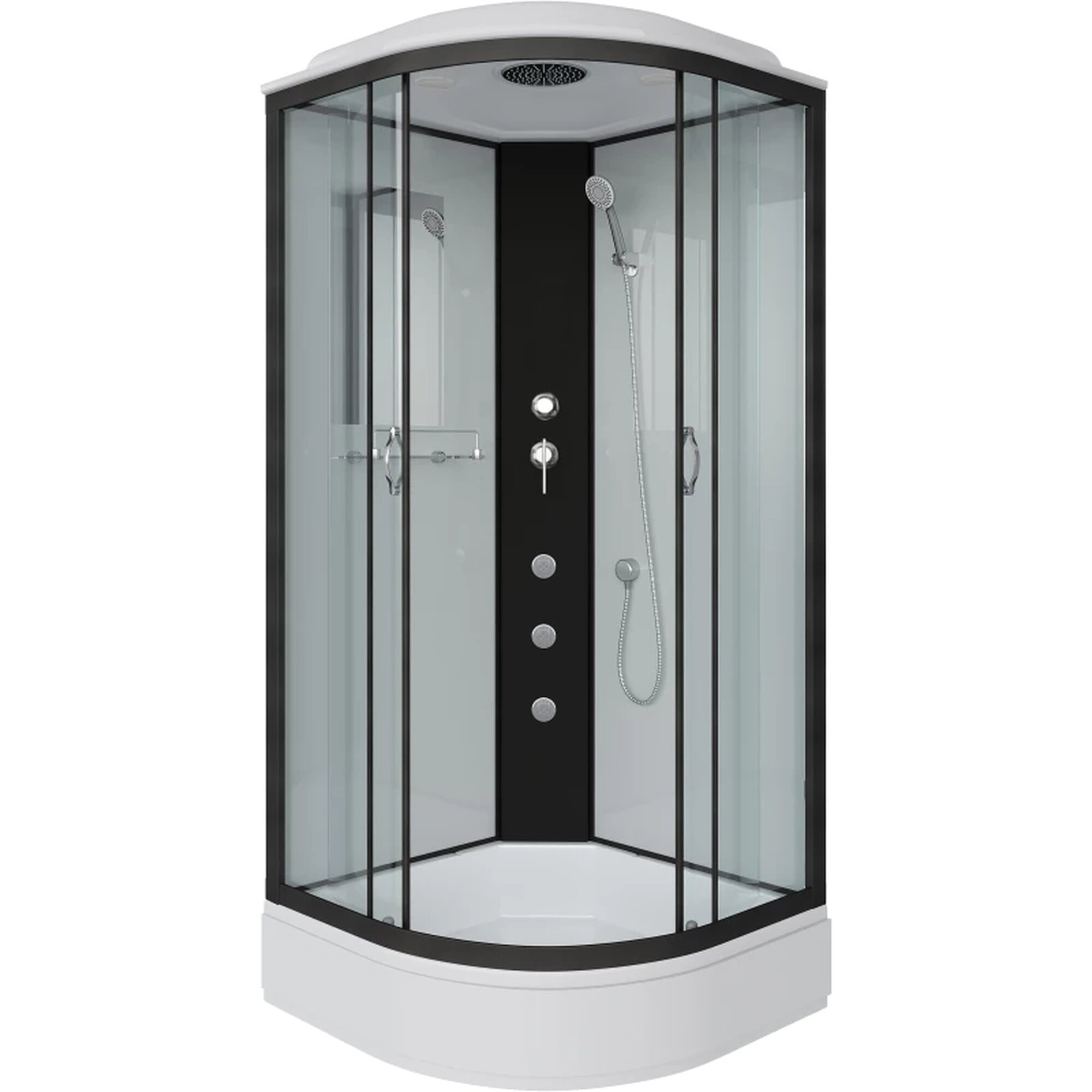 Душевая кабина Niagara Classic 100х100 NG-6702-14G с гидромассажем