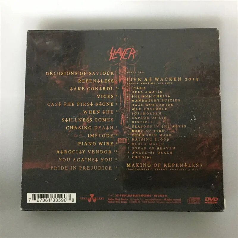 Музыка CD Slayer Repentless — фото 1