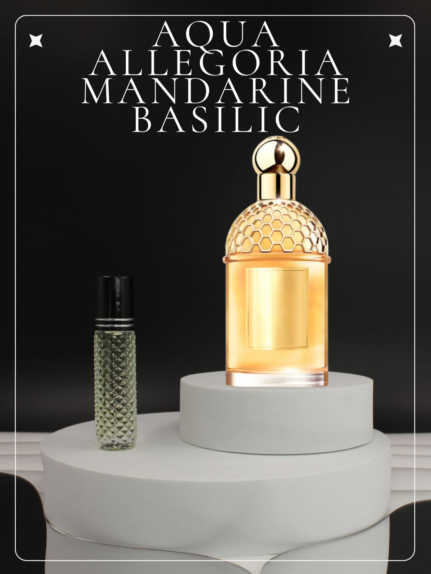 Perfum Secrets; Духи масляные Aqua Allegoria Mandarine Basilic; Аква Аллегория Мандарин Базилик; роллер 8 мл