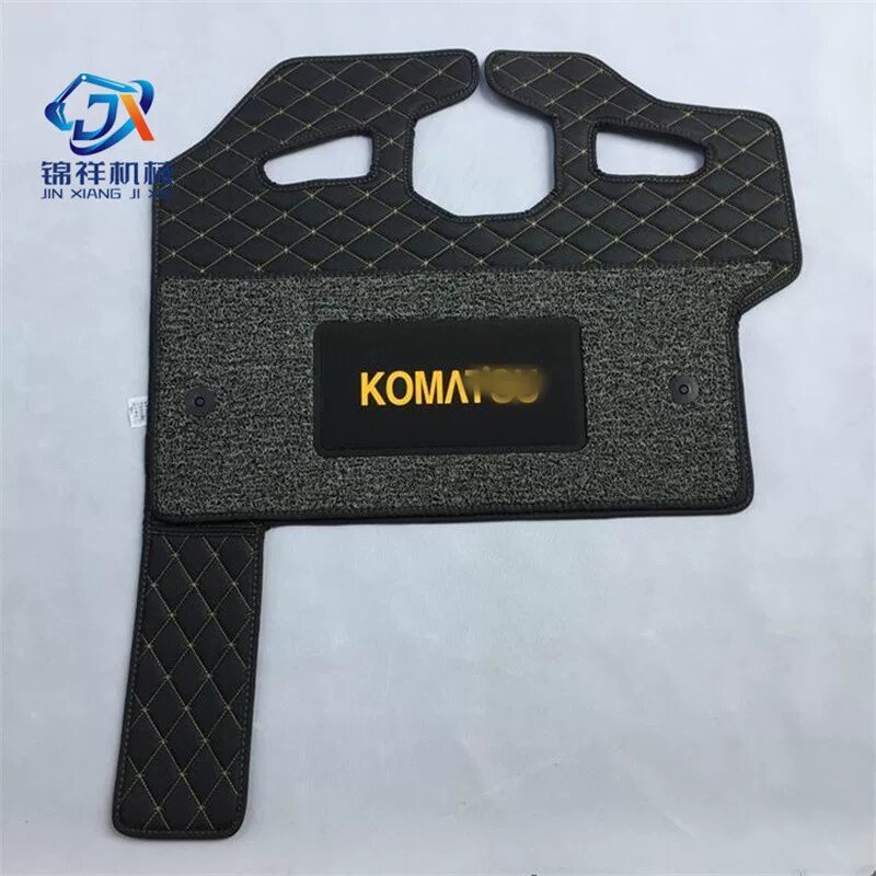 Черный стандартный коврик для пола кабины экскаватора для PC300 360-8 -8mo, прочная резиновая конструкция