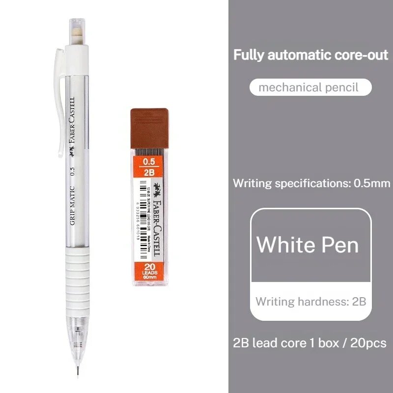 Механические карандаши Faber Castell Press Free 0,5 мм HB/2B 1 pencil 1 2B refill