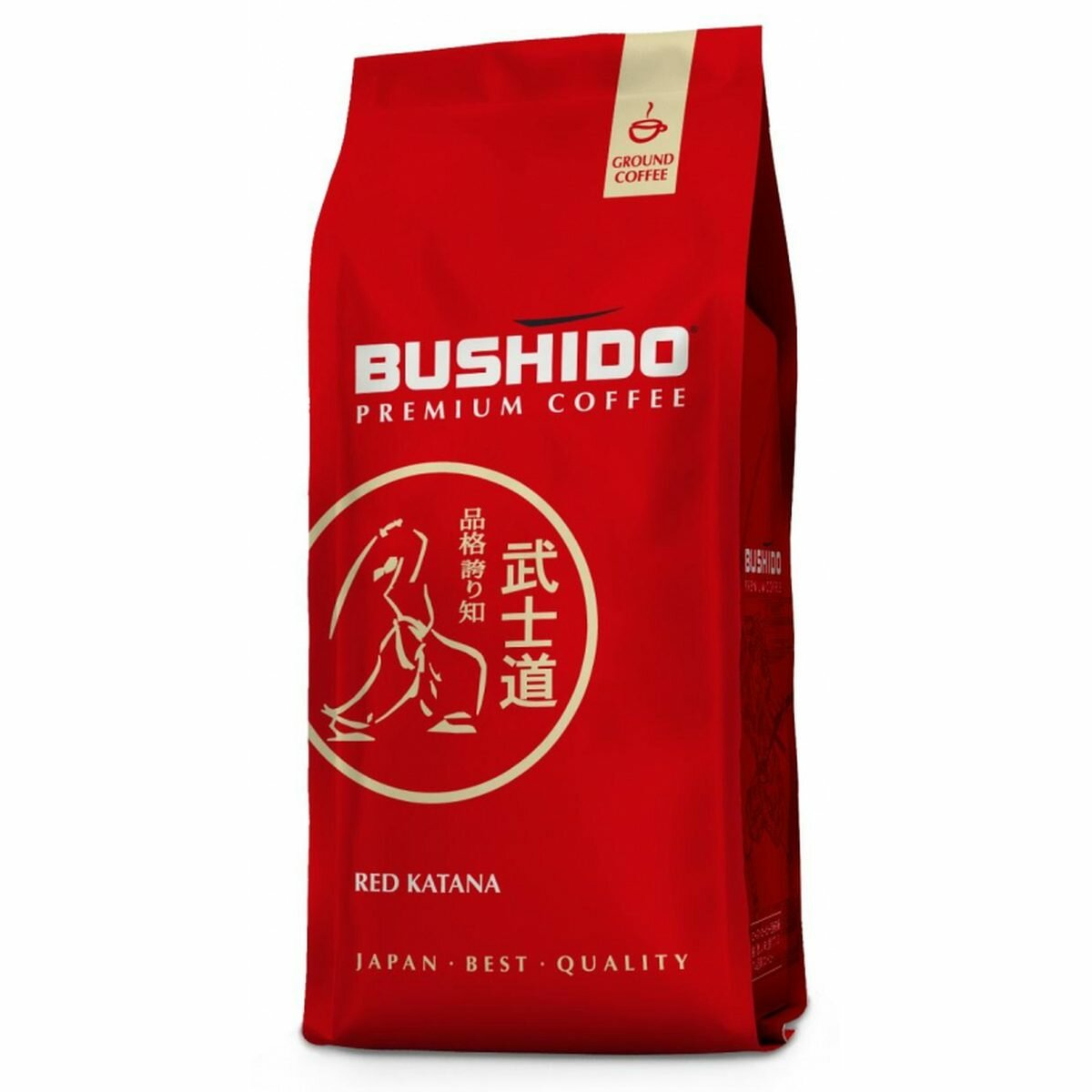 Кофе молотый Bushido Red Katana 227г (вакуумный пакет)