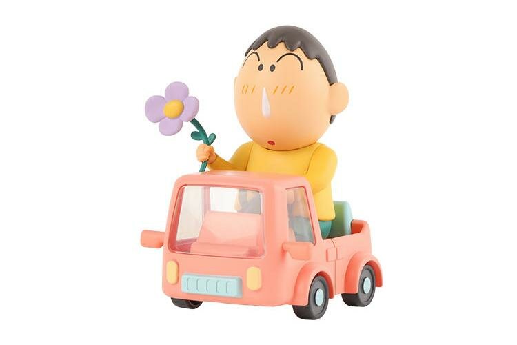 52TOYS Коллекция Ингредиентов Главные Герои Чибик Шин-чан Наборы-сюрпризы, Crayon Shin-Chan Car Collection-Ah Dai