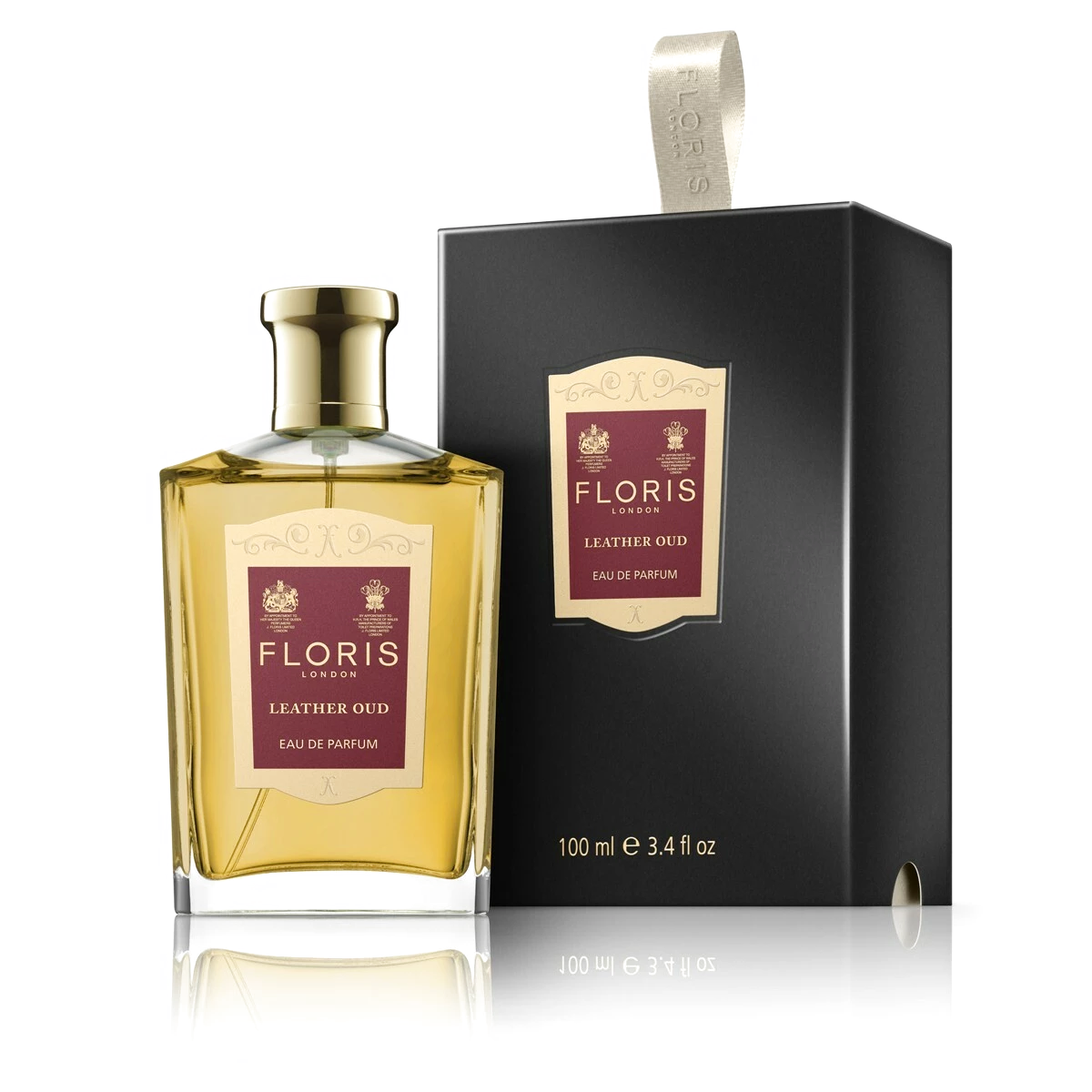 Парфюмерная вода Floris Leather Oud 100 мл для женщин и мужчин / Флорис Лизер Уд кожаный