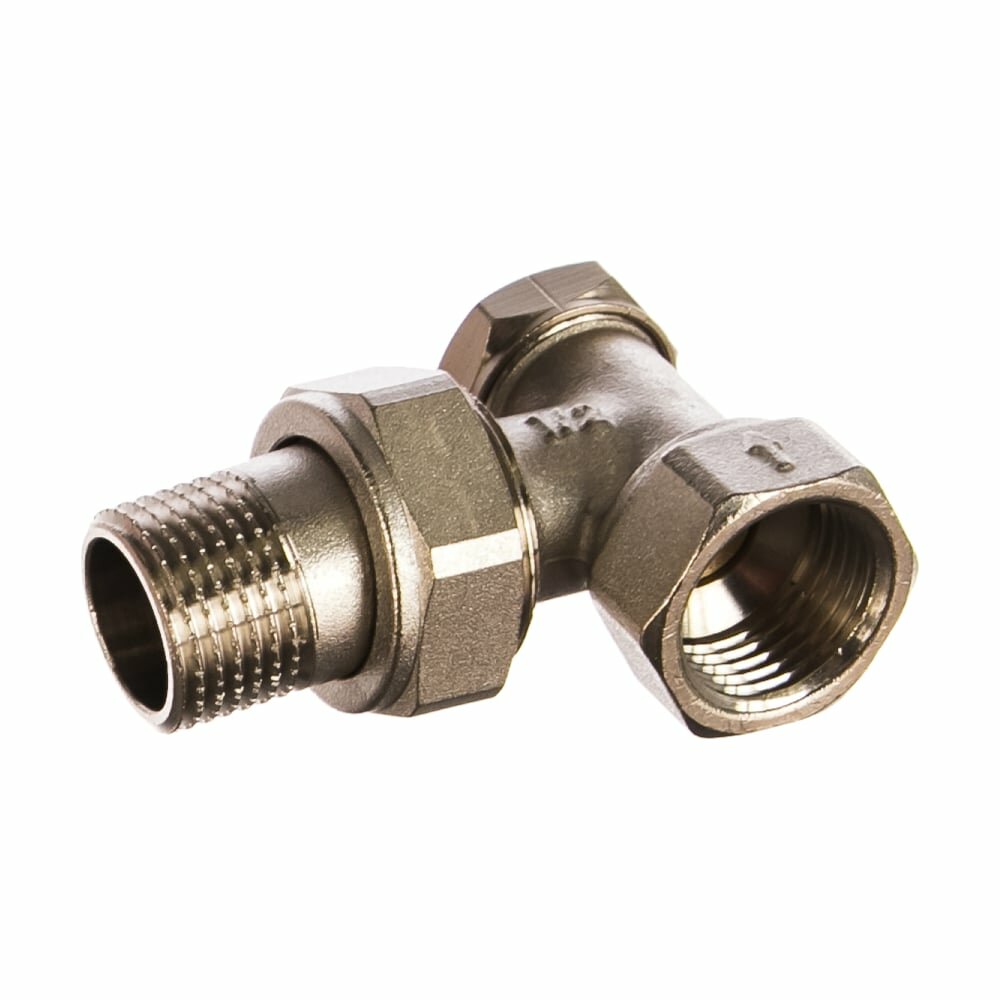 Угловой запорно-регулируемый клапан PRO AQUA 1/2 LVA-m15-f15x