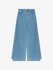 Джинсы широкие EMPORIO ARMANI Side-slit wide-leg jeans, размер XS, синий