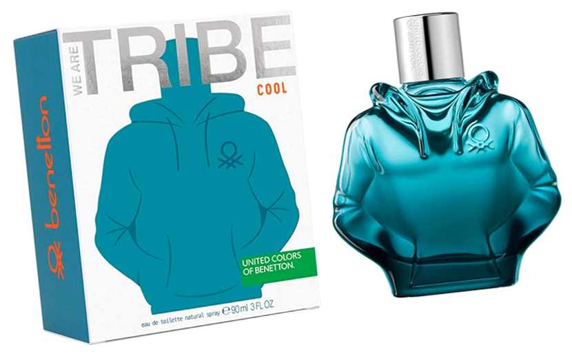 Мужской одеколон Benetton We Are Tribe Cool 90 мл / Бенеттон Ви А Трайб Кул