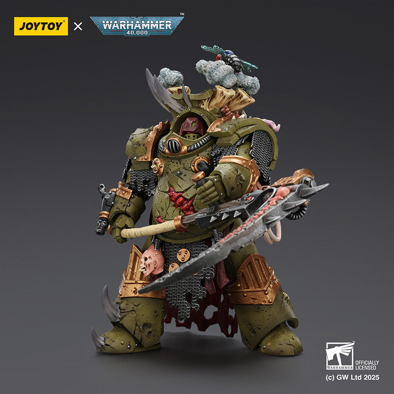 JOYTOY Dark Source Warhammer 40 Death Guard Death Shroud Терминатор Трио 1:18 подвижные фигурки солдат