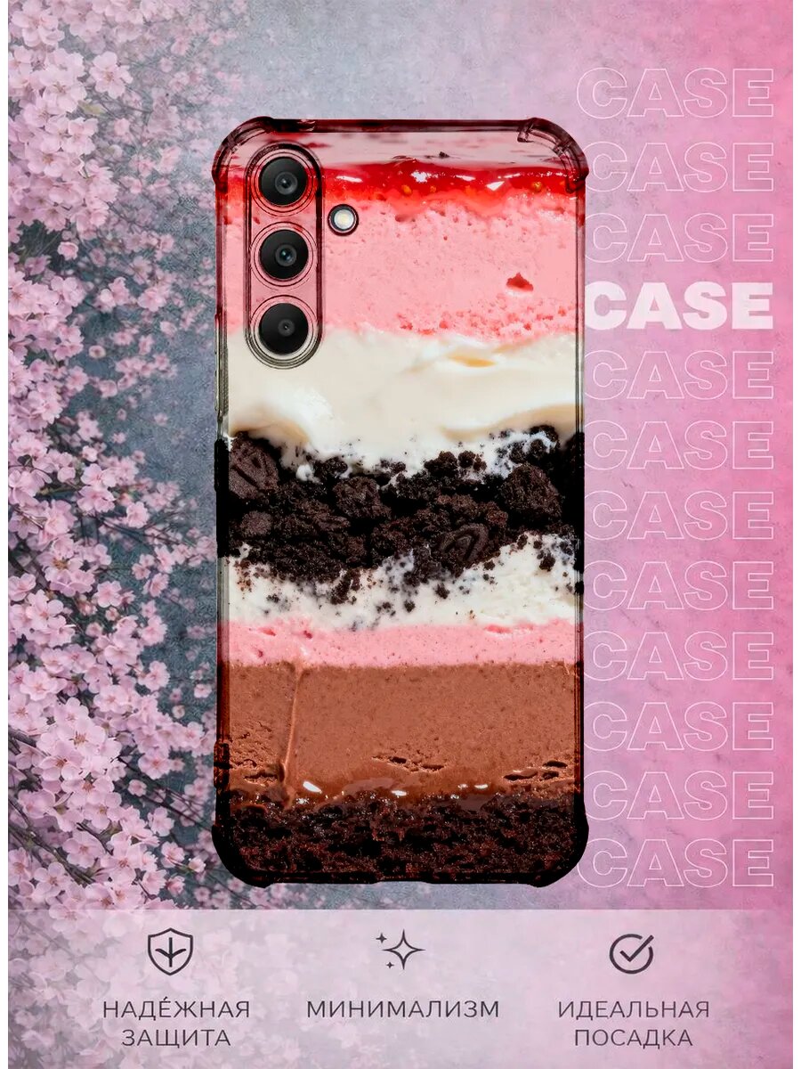 Чехол на Samsung A25 с принтом Торт с орео