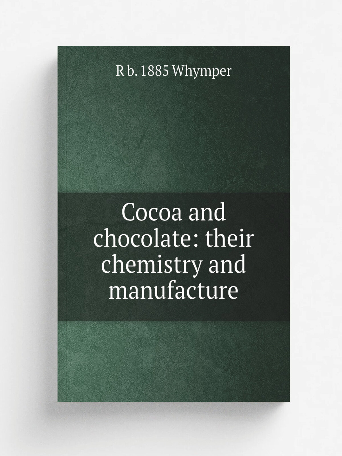 Cocoa and chocolate: their chemistry and manufacture