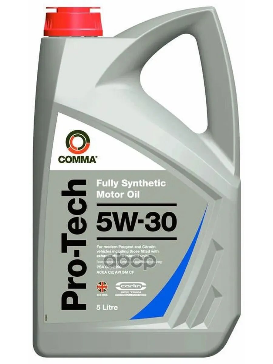 COMMA Comma 5W30 Pro-Tech (5L)_ Моторное! Acea C2, Api Sm/Cf