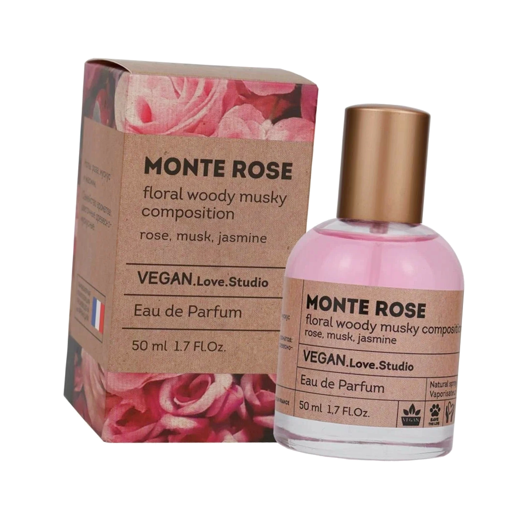 Духи Delta Parfum Vegan Love Studio Monte Rose 50 мл женские - Монте Роза Веган Лав
