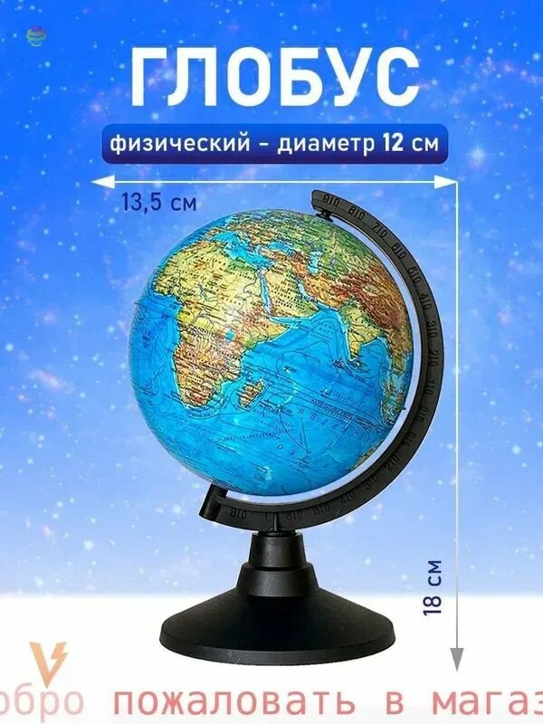 Глобус географический