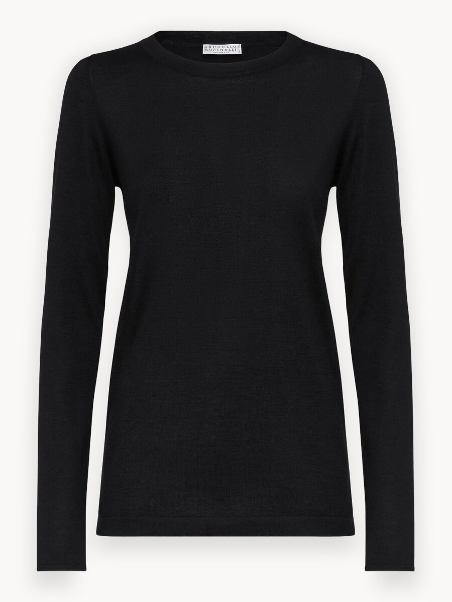 Свитер Long-sleeve fitted sweater