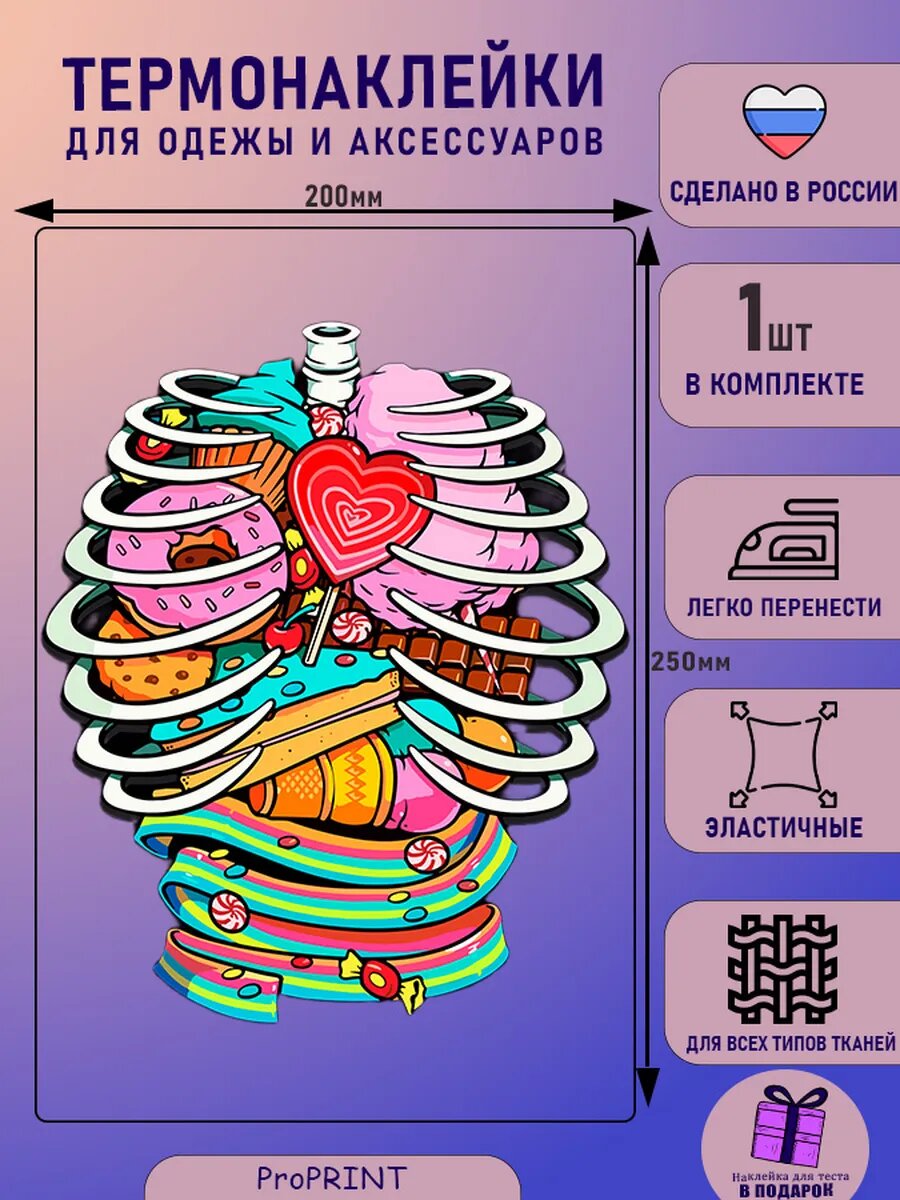 Термонаклейка для одежды