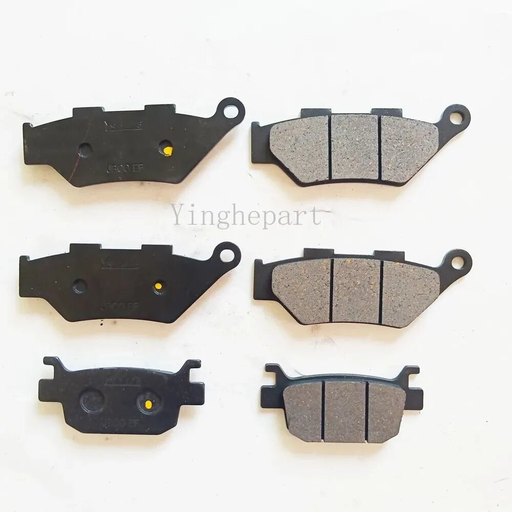 3 пары Передние и задние тормозные колодки для мотоциклов Benelli TRK 502X Benelli Brembo Caliper BJ500GS-5A-5D